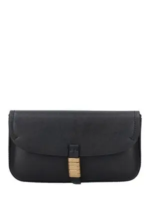 Pinko Saddle Crossbody Bag - Black