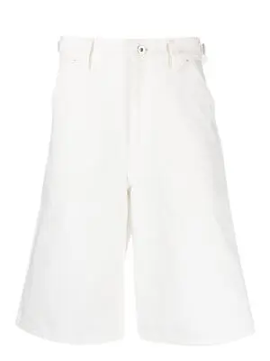 JIL SANDER Denim Shorts - White