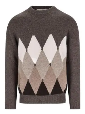 BALLANTYNE Cashmere Sweater Brown