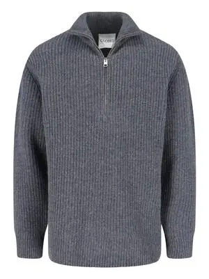 Paul Smith Zip Sweater Gray