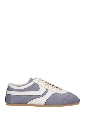 Dries Van Noten Leather Sneakers - Light Blue
