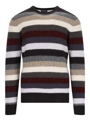 DRUMOHR Striped Wool Sweater
