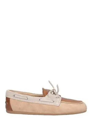 Miu Miu Suede Loafers - Beige