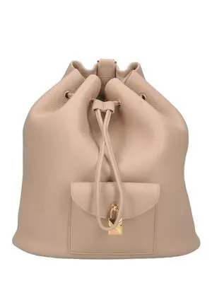 Loro Piana Extra Drawstring Backpack - Beige