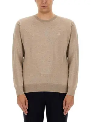 Etro Jersey With Logo - Beige