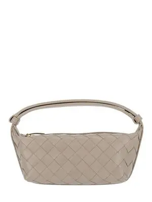 Bottega Veneta Wallace Mini Bag - Taupe