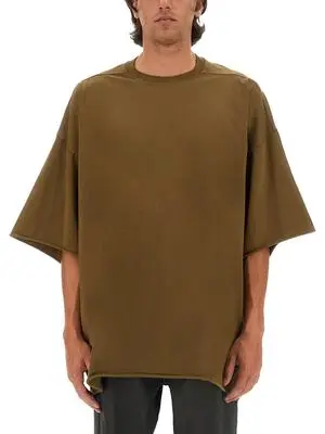 Rick Owens Cotton Jersey T-shirt - Brown