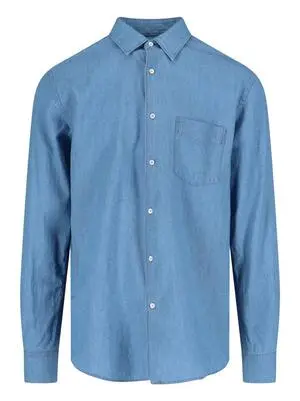 Fear Of God Classic Fit Shirt Light Blue