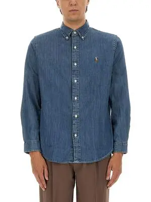 Polo Ralph Lauren Custom Fit Shirt - Denim