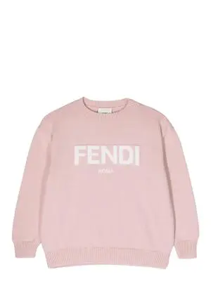 Fendi Pullover Roma Knit - Pink