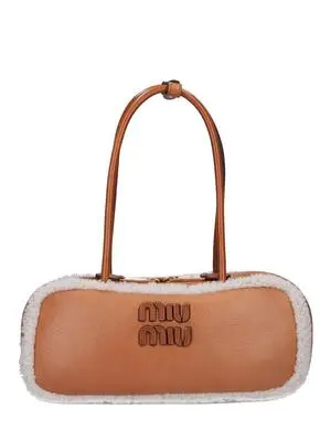 MIU MIU Arcadie Shearling Bag