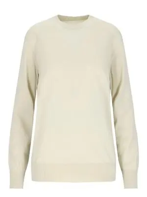 JIL SANDER Merino Wool Crew Neck Sweater - Green
