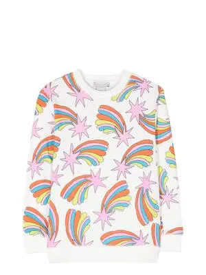 Stella McCartney Printed Cotton Sweatshirt - Ivory