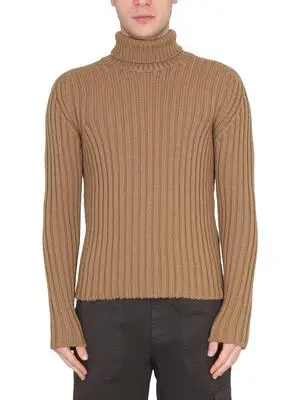 TEN C Turtleneck Sweater - Beige