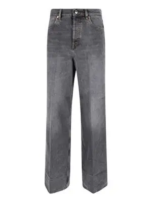 DUNST Straight Leg Jeans Gray