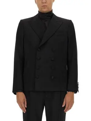 Dolce & Gabbana Double-breasted Jacket - Black
