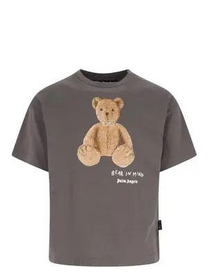Palm Angels Bear In Mind' T-shirt - Gray