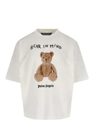 Palm Angels Bear In Mind' T-shirt - White