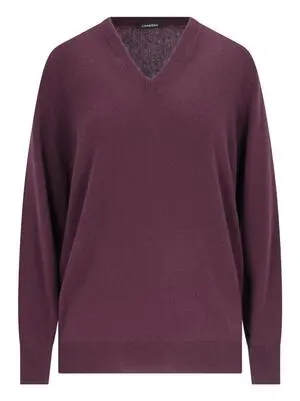 MAISON MARGIELA V-Neck Sweater Purple