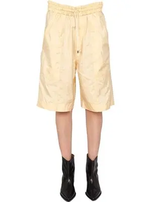 Isabel Marant Laiora Bermuda Shorts - Ivory