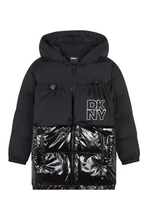 Dkny Puffer Coat - Black
