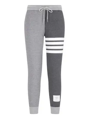 Thom Browne Loopback 4-bar Track Pants - Gray