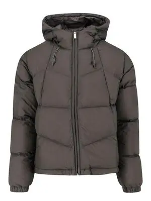 K-WAY Ripstop Down Jacket - Gray