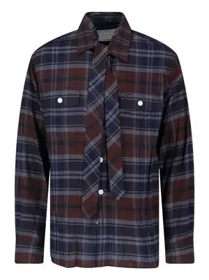 Dsquared2 Checked Shirt - Brown