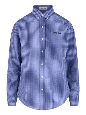 Polo Ralph Lauren Checked Shirt Light Blue