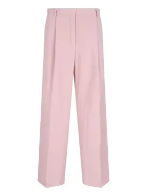Max Mara Wide Leg Trousers - Pink