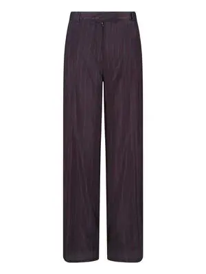Max Mara Wide Pants Red