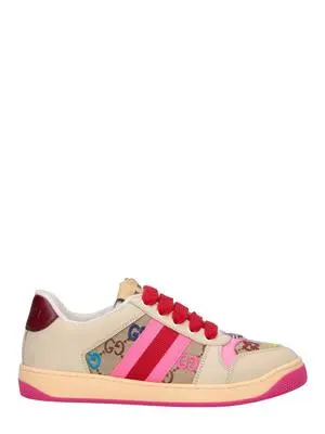 Gucci Screener Sneakers Cream
