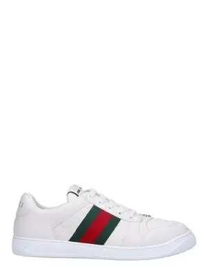 Gucci Screener Sneakers - White
