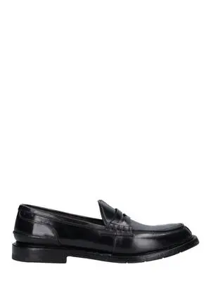 Premiata Calf Leather Loafers - Black