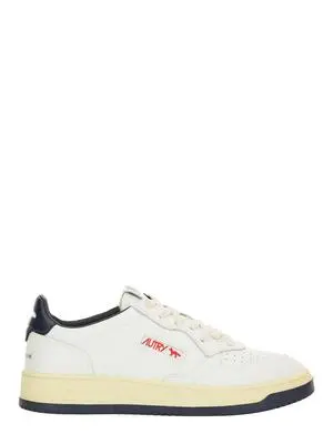 AUTRY X MAISON KITSUNÉ Medalist Low Sneakers - White