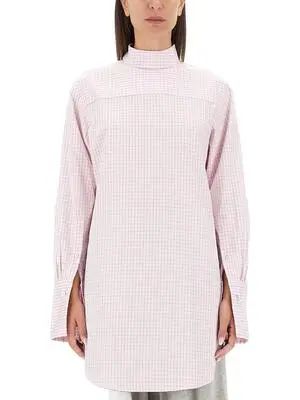 Dries Van Noten Plaid Shirt - Pink