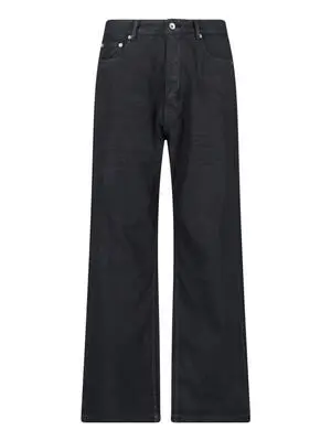 SUNFLOWER Wide Leg Denim Jeans - Black