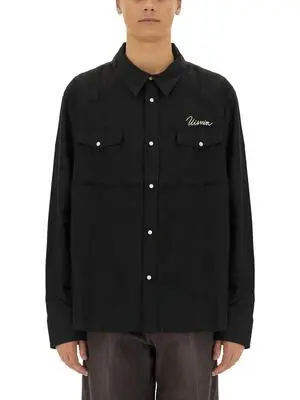 Visvim Shirt With Logo - Black