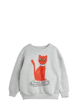 MINI RODINI Cat Sp Sweatshirt Chapter 1 - Grey
