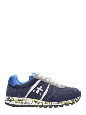 Premiata Logo Sneakers - Blue