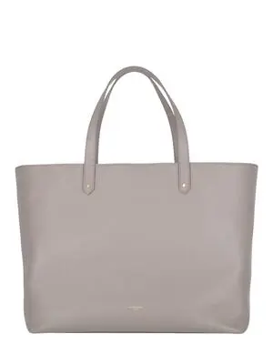 Patou Logo Tote Bag Taupe