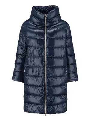 Herno Zip Down Padded Jacket - Blue