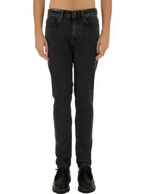 PT TORINO Slim Fit Denim Pants - Black