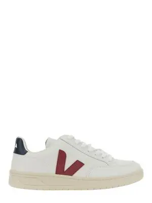 VEJA V-12 Leather Sneakers - White