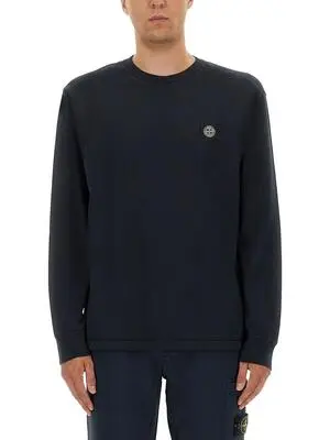 Stone Island Cotton Jersey T-shirt - Blue