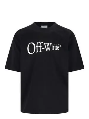 Off-White Run Arrow Skate' T-shirt - Black