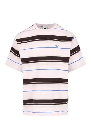 Adidas Striped T-shirt - Pink