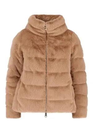 Herno Fur Coat - Brown