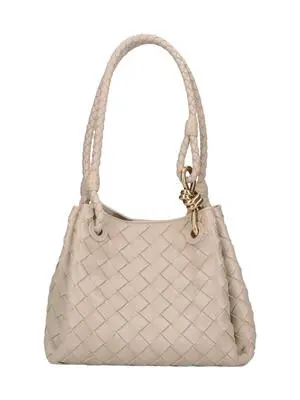 BOTTEGA  VENETA Bottega Veneta Parachute Small Bag Beige