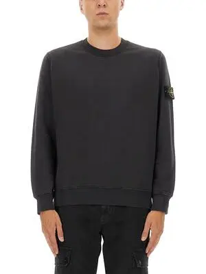 Stone Island Regular Fit Sweatshirt - Grey